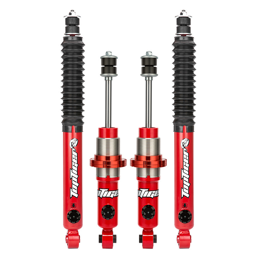 Twin Gas Charged Adjustable Shock Absorbers 4x4 For Toyota Prado 90 Off ...