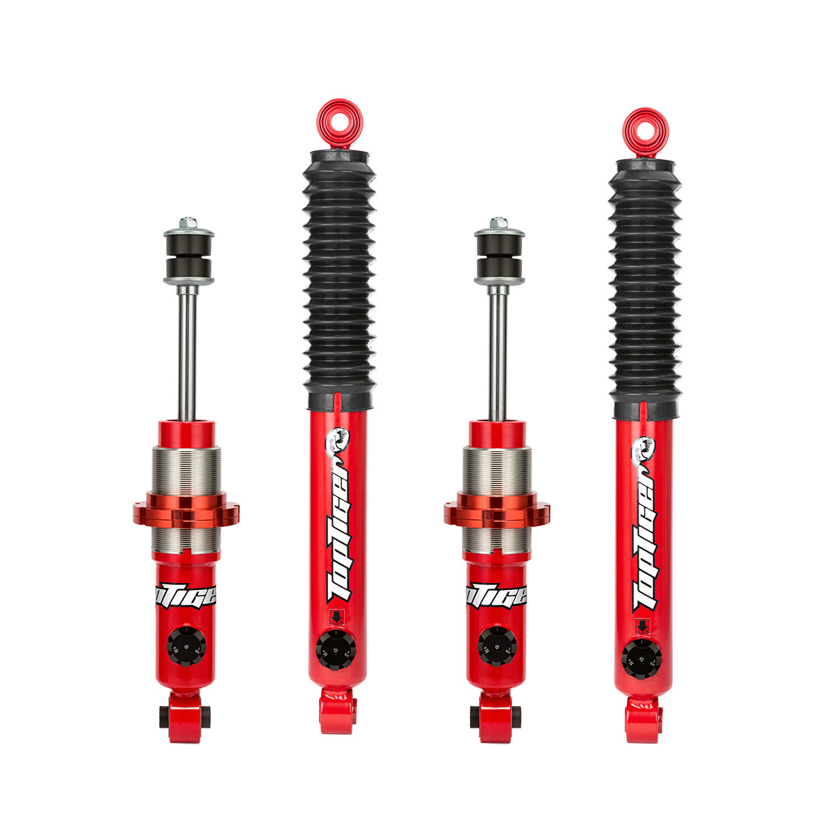 2 Inch Lift Adjustable Gas Shock Absorbers 4wd Nitrogen Gas Steel Material